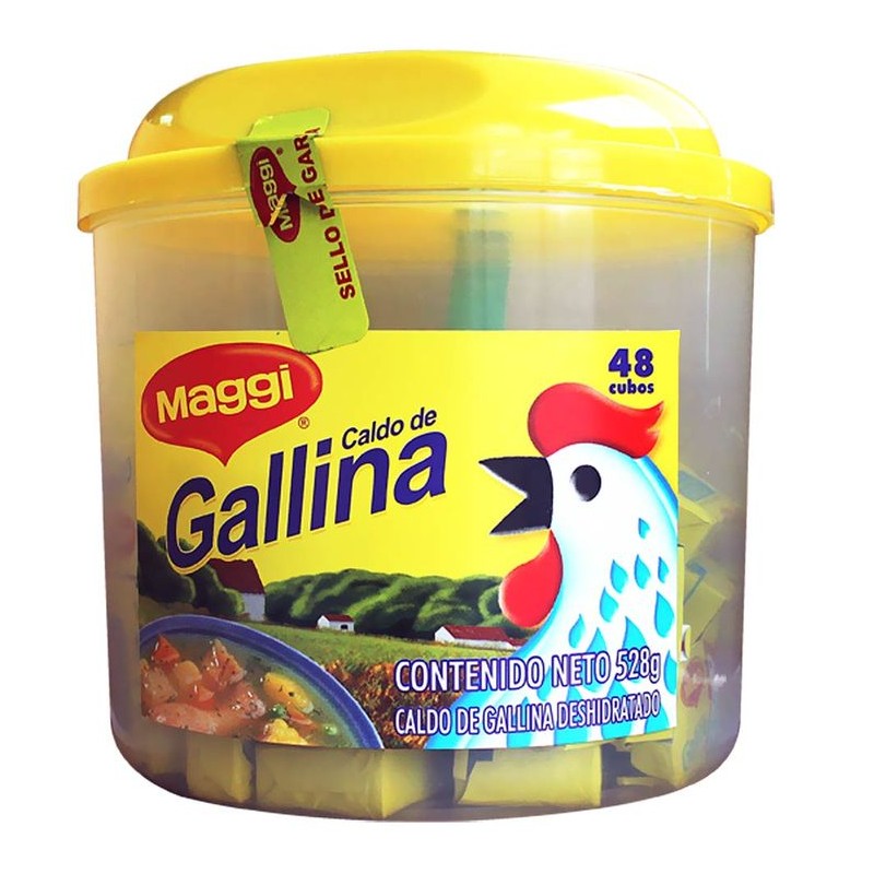 CALDO CUBO MAGGI CALDO GALLINA 48UNDS