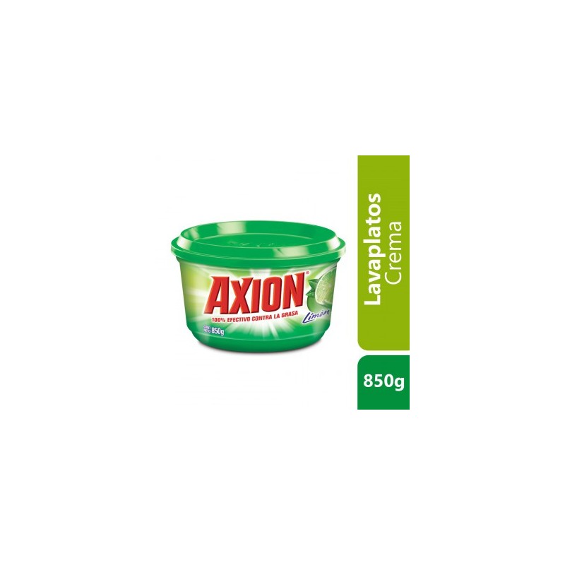 LAVAPLATOS AXION CREMA LIMON 850GR